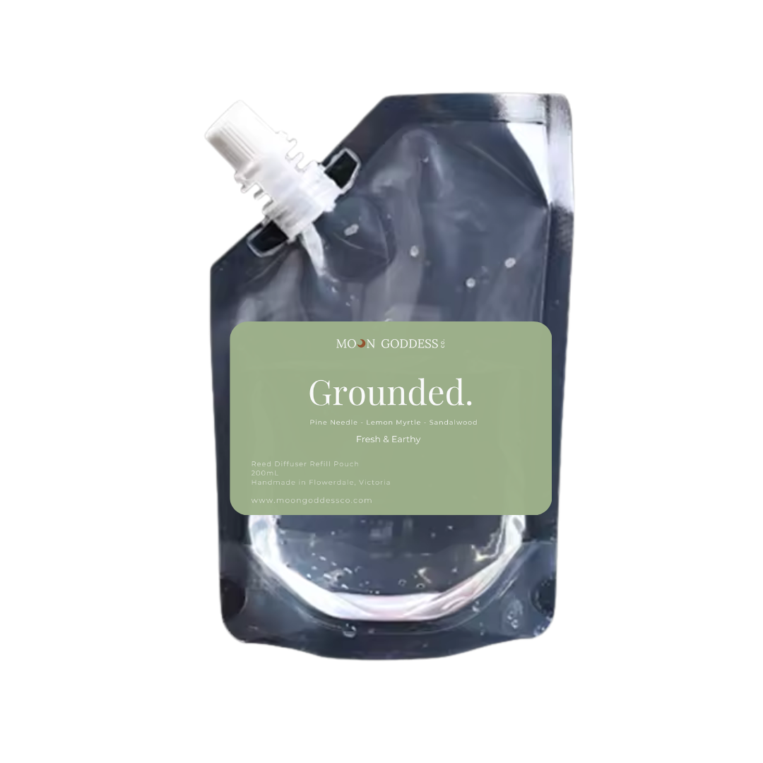 GROUNDED | Reed Diffuser Refill (200ml) – Moon Goddess Co