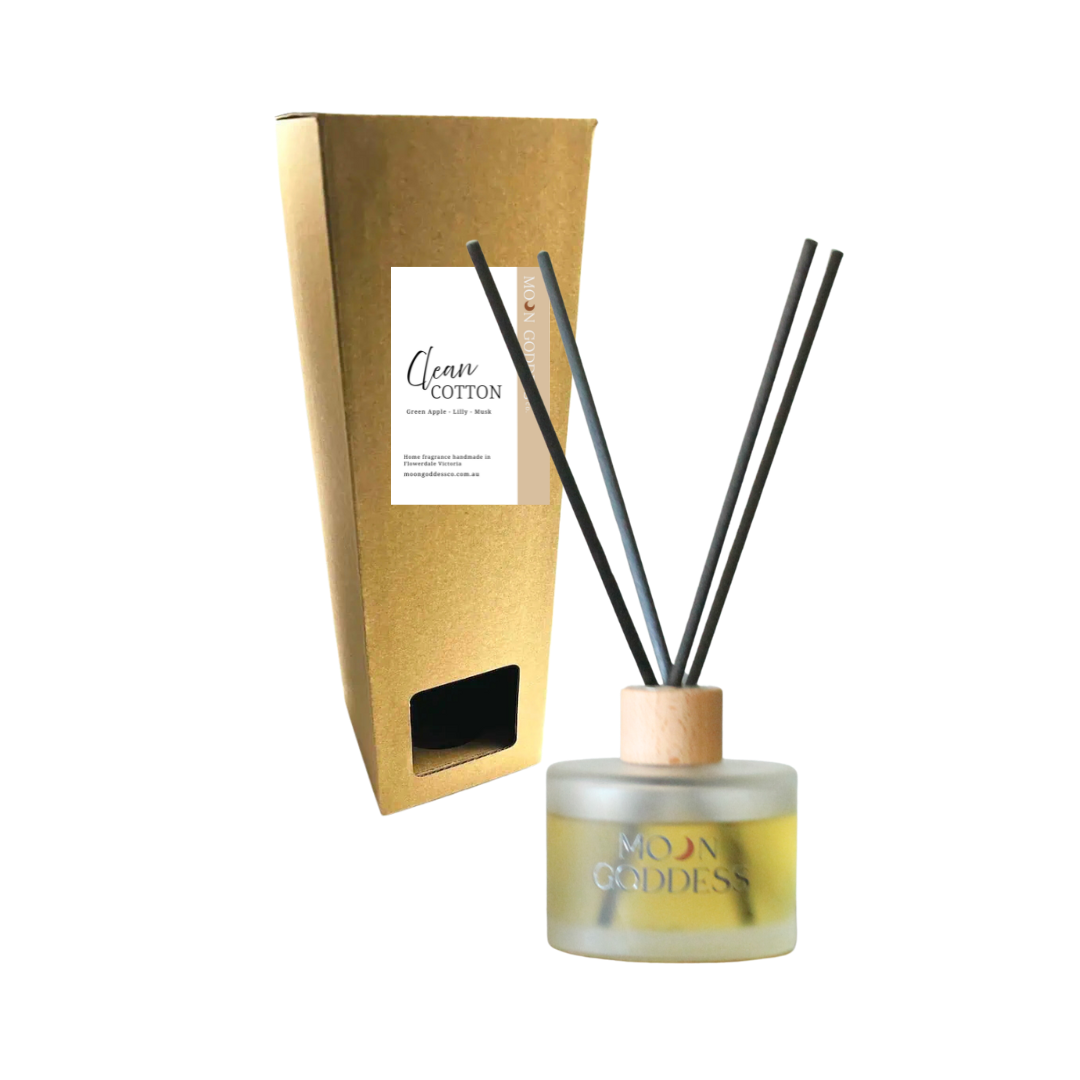 CLEAN COTTON | REED DIFFUSER – Moon Goddess Co